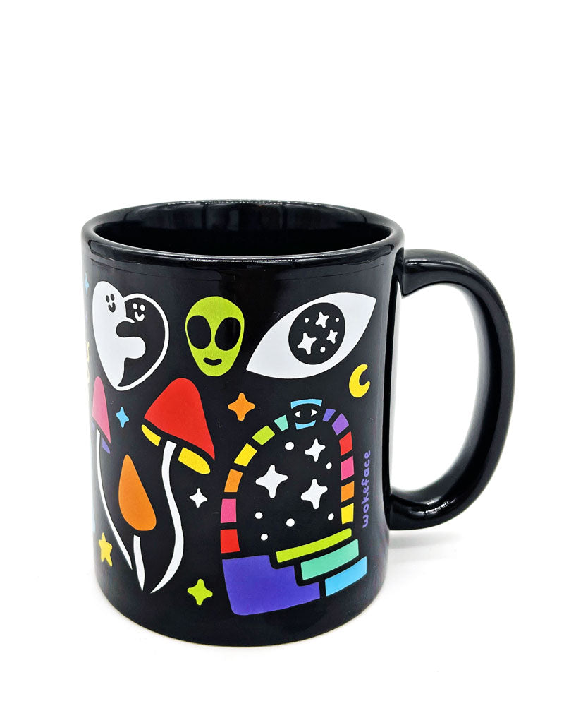 Trippy Coffee Mug-Wokeface-Strange Ways