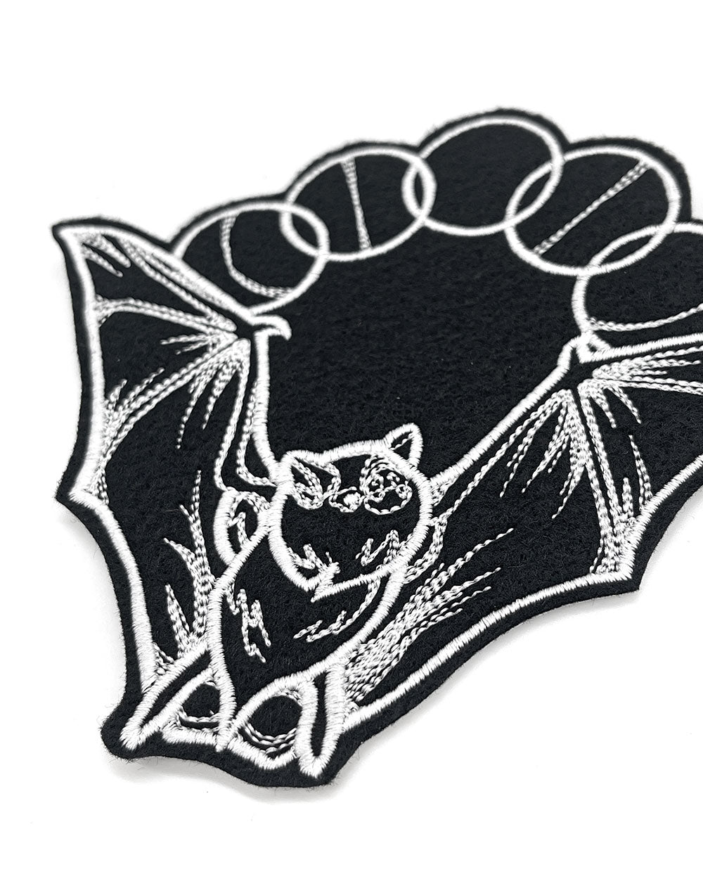 Lunar Phases Bat Large Patch