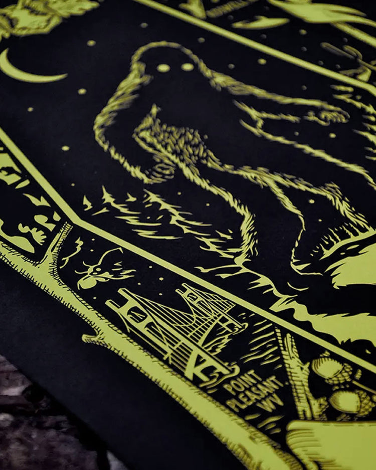 Cryptozoology Art Print (12" x 18") (Glow-in-the-Dark)