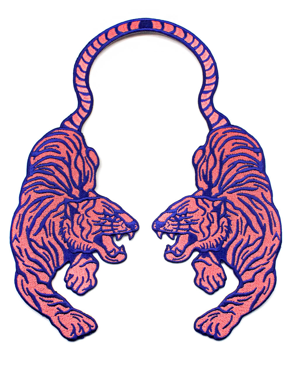 Symmetry Tigers Large Back Patch