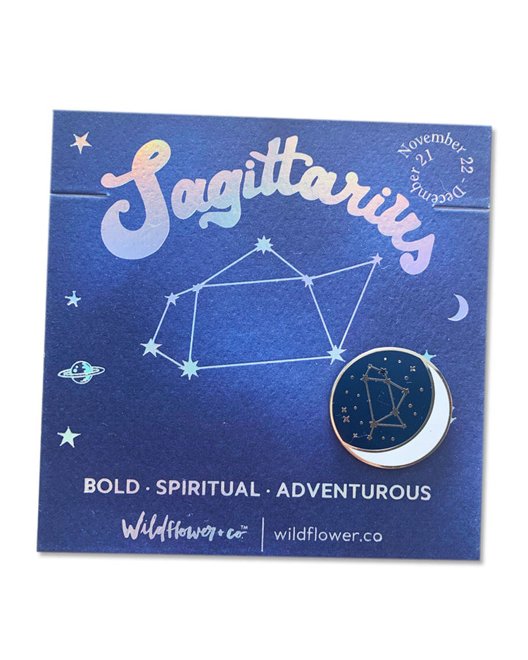 Sagittarius Zodiac Constellation Pin