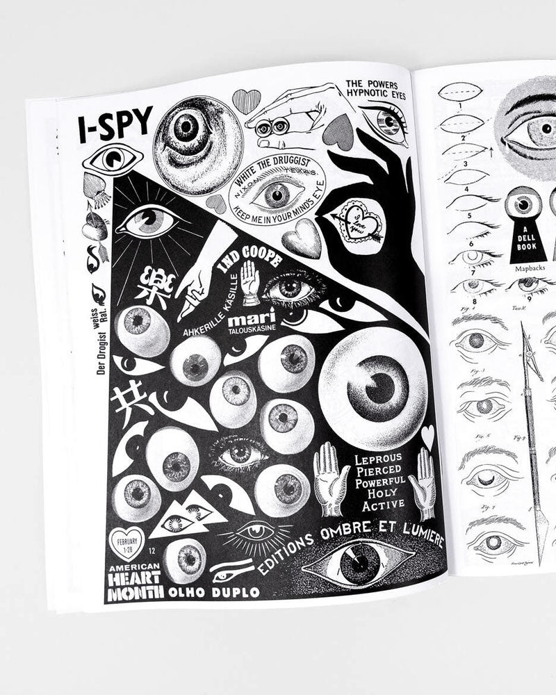 Crap Hound Art Zine - Hands, Hearts, & Eyes