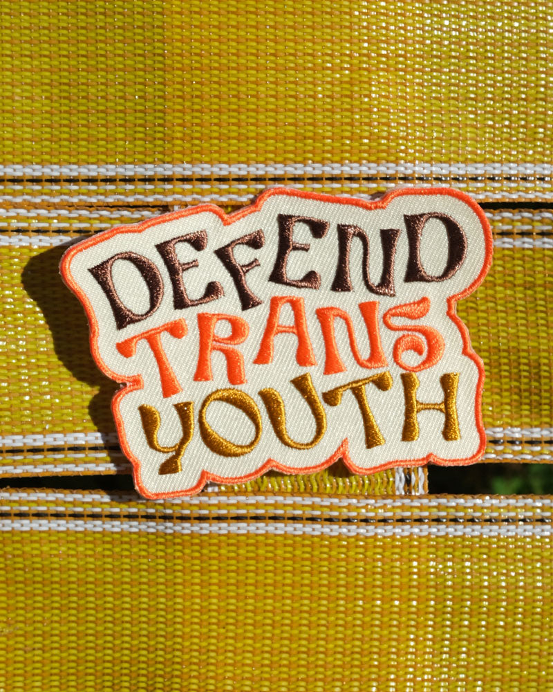 Defend Trans Youth Patch