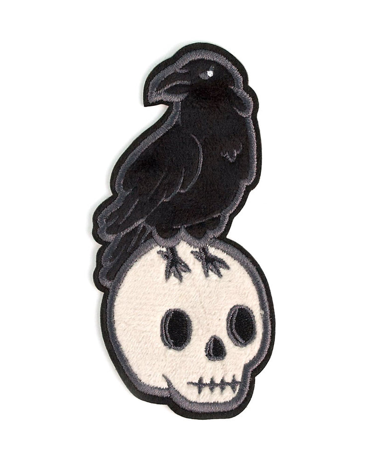 The Raven Fuzzy Sticker Patch
