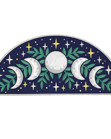 Moon Phases Large Back Patch