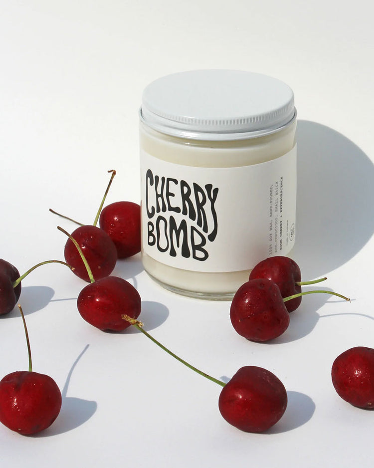 Cherry Bomb Soy Candle (7oz)