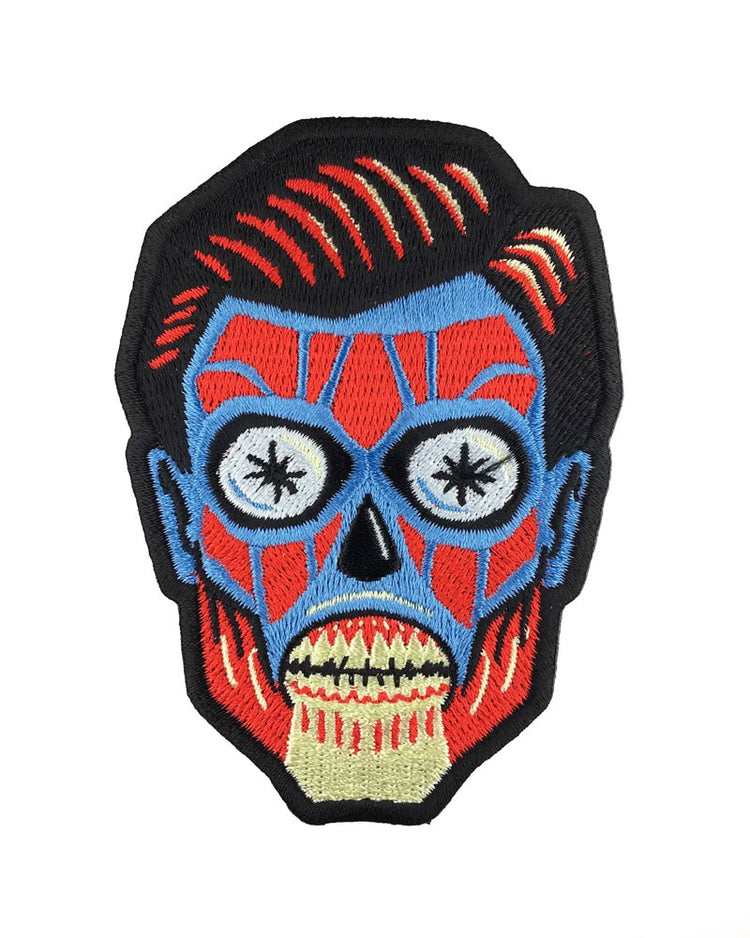 They Live Alien Head Patch
