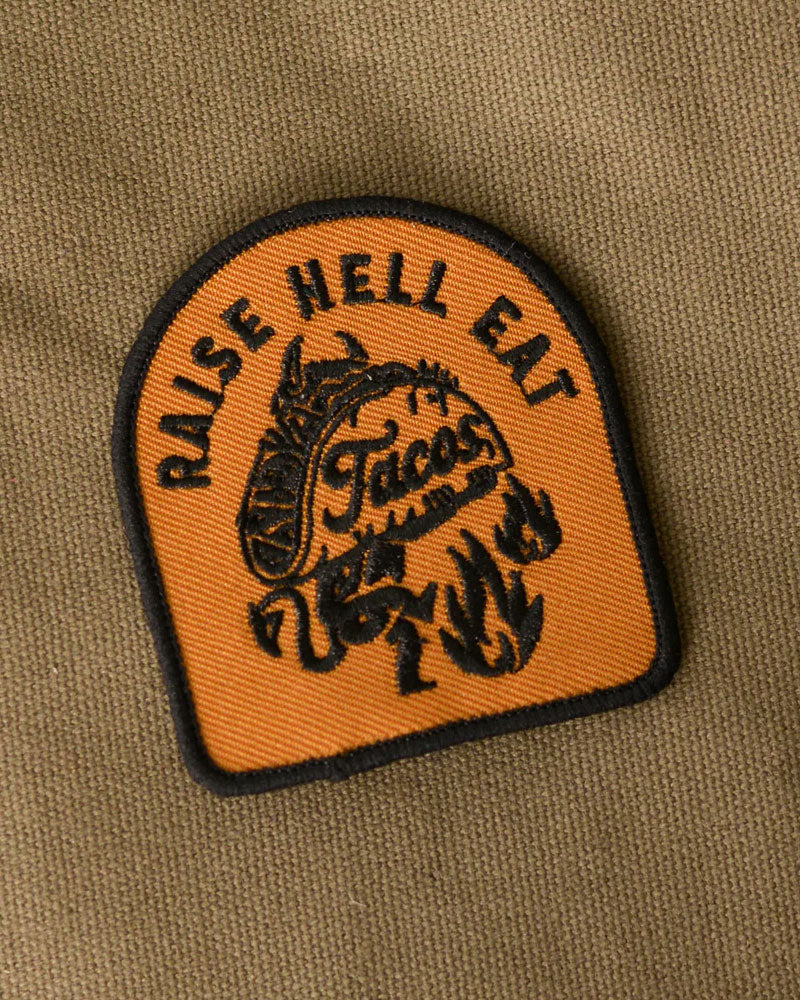 Raise Hell Eat Tacos Patch