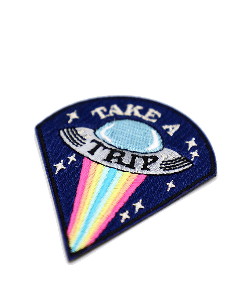 Take A Trip UFO Small Patch