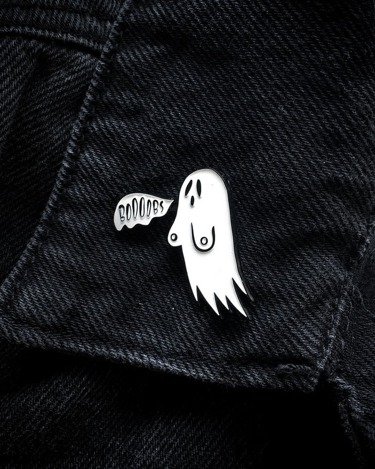 Boooobs Ghost Pin