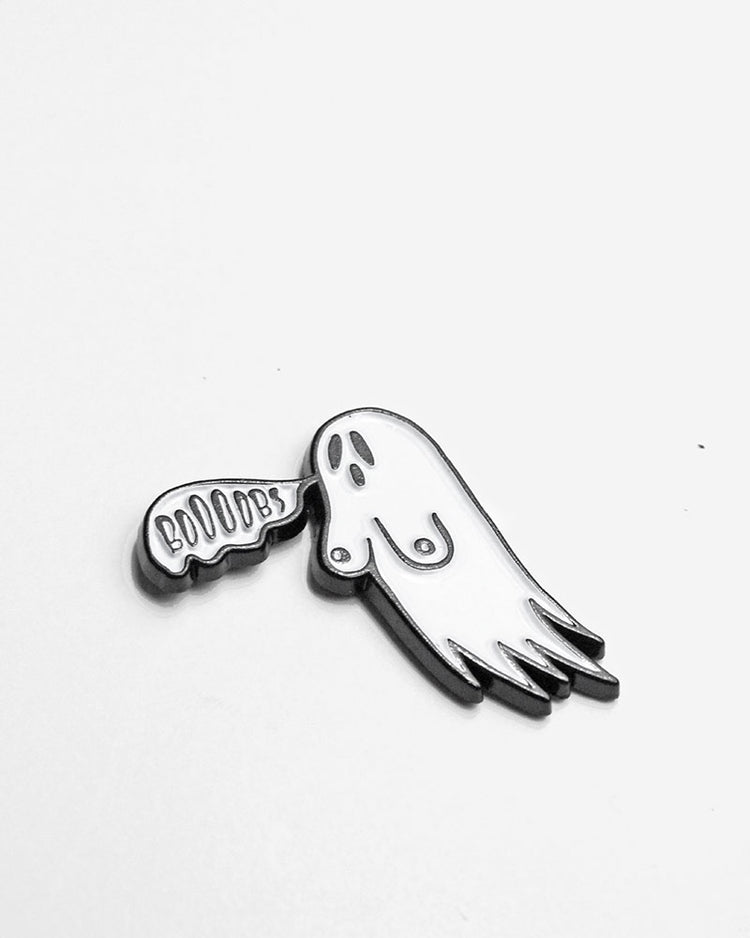 Boooobs Ghost Pin