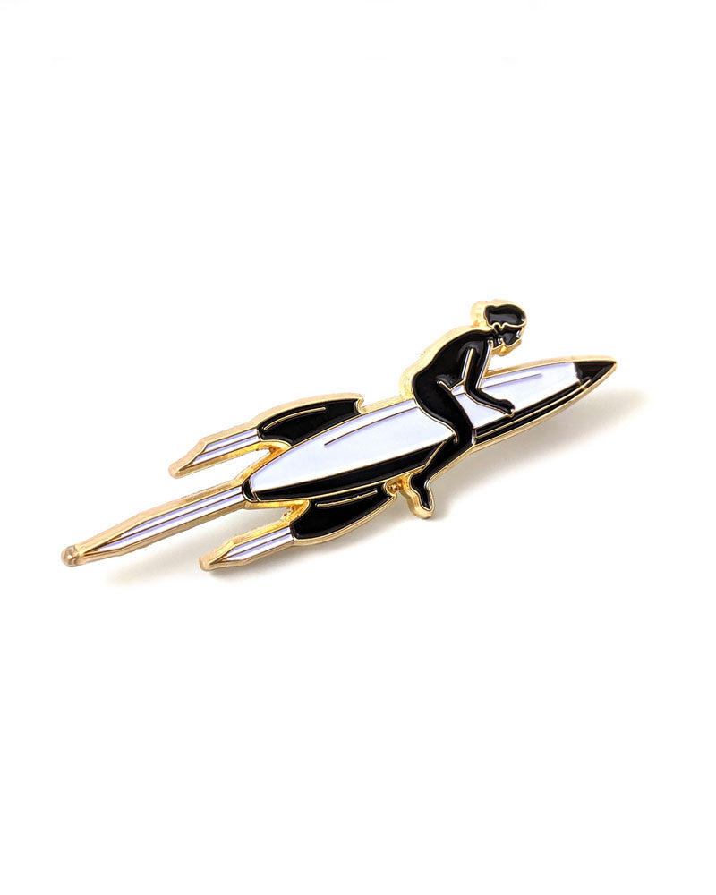 Rocket Man Pin