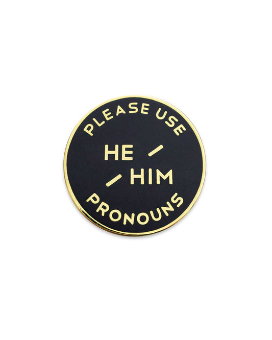 Pronoun Pins | Gender Buttons | She He They