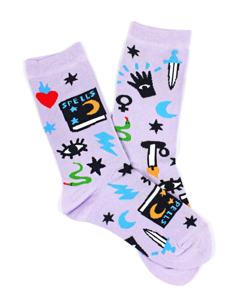 Mystic Spells Witch Socks