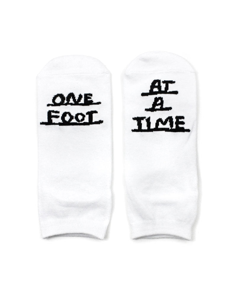 One Foot At A Time Socks