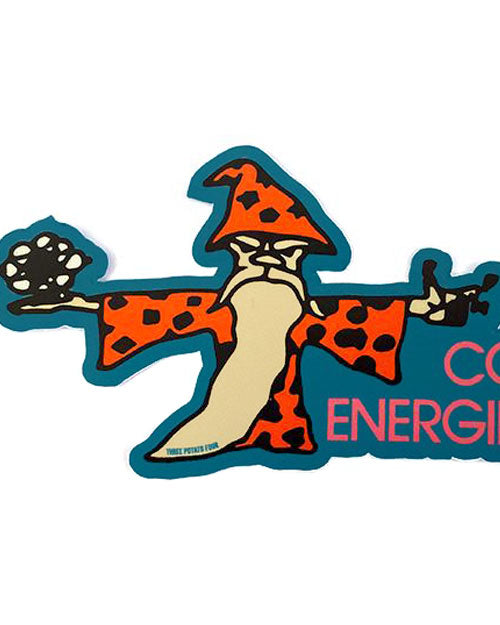 Cosmic Energies Wizard Sticker