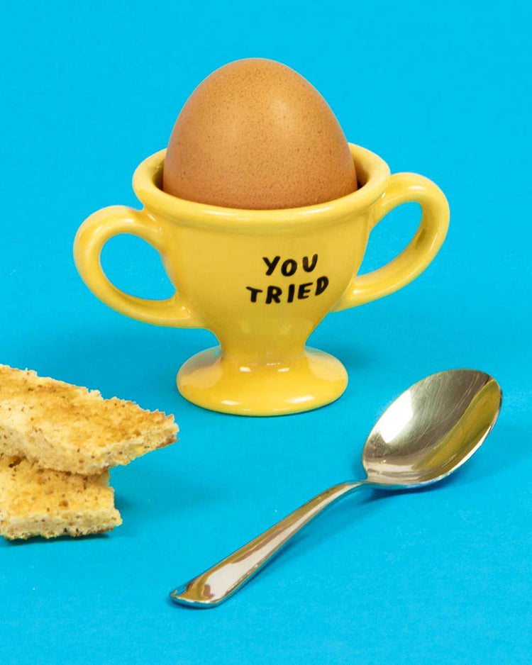 You Tried Mini Ceramic Trophy
